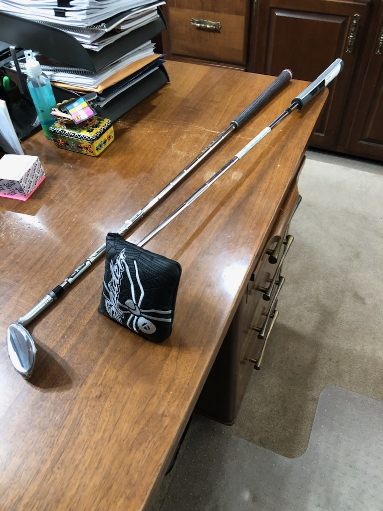 TaylorMade Spider X Putter and TaylorMade Sand Wedge - Golf Scramble 2023